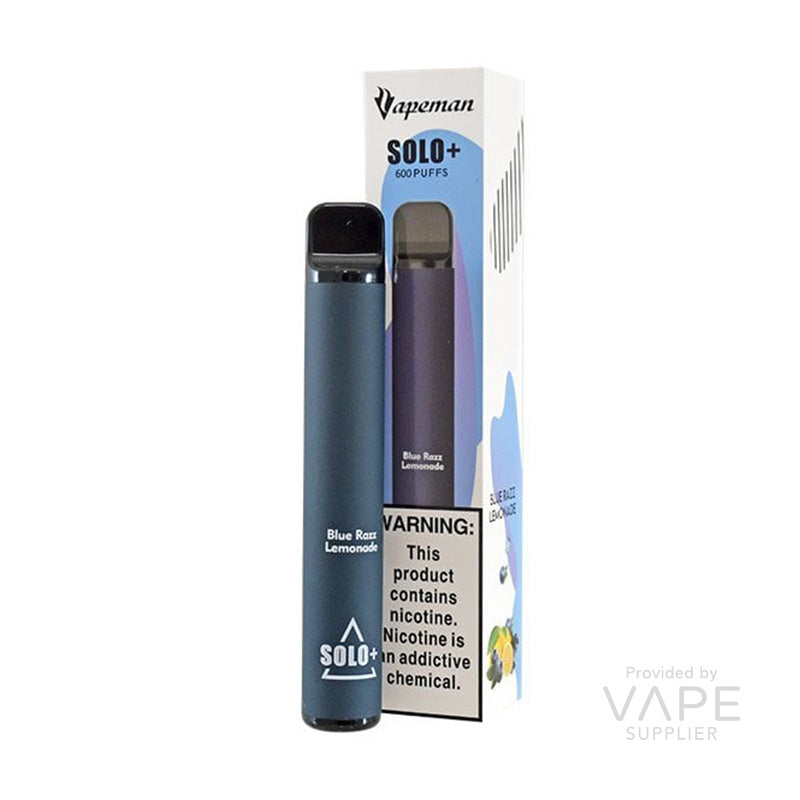 Vapeman Solo Plus 600 Disposable Vape – VU9 Wholesale Store